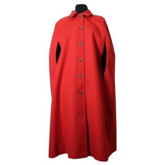unbranded | Jackets & Coats | Vintage Handmade Red Wool Plaid ...